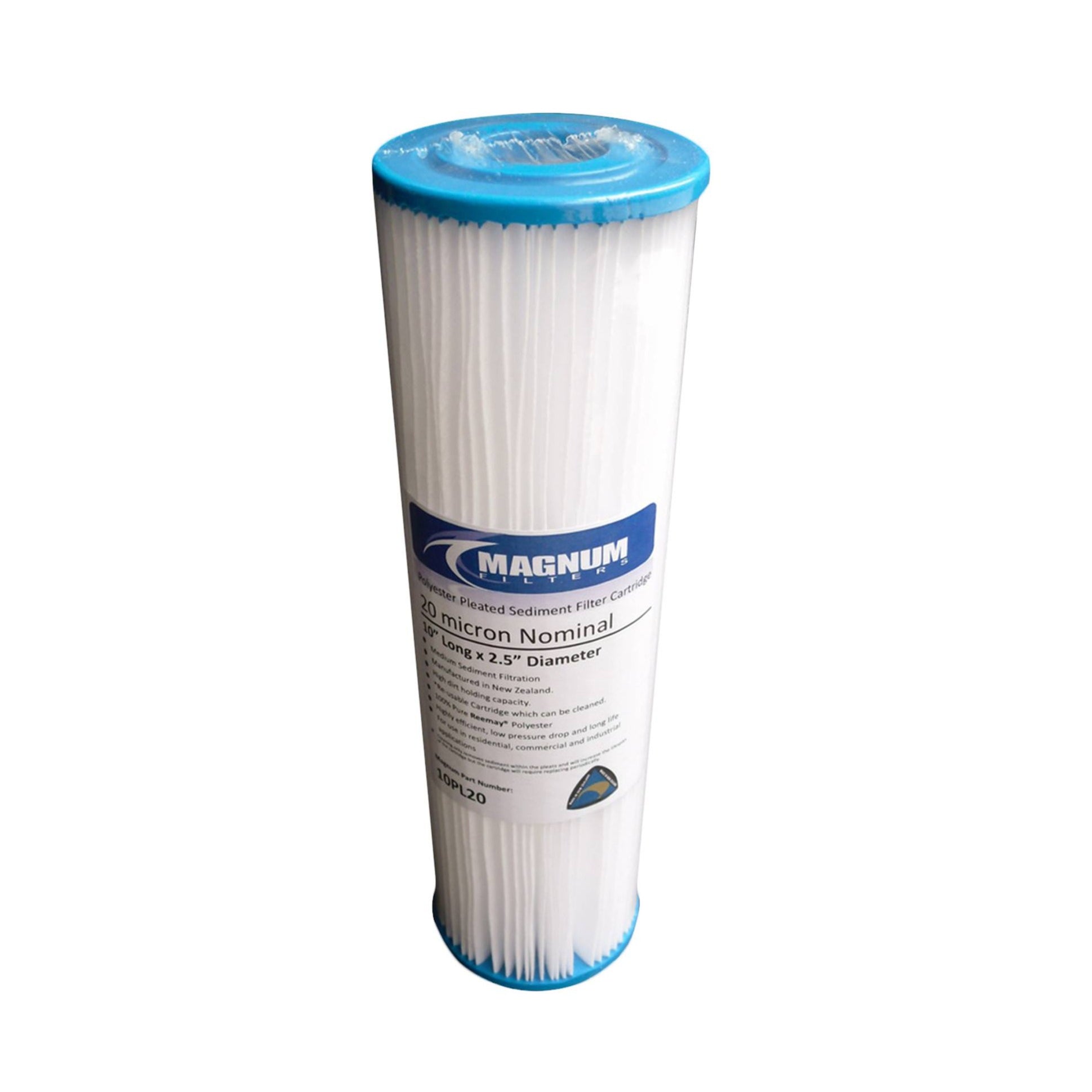 Pleated 10" Slim Sediment Removal Filter | NatureZone Water
