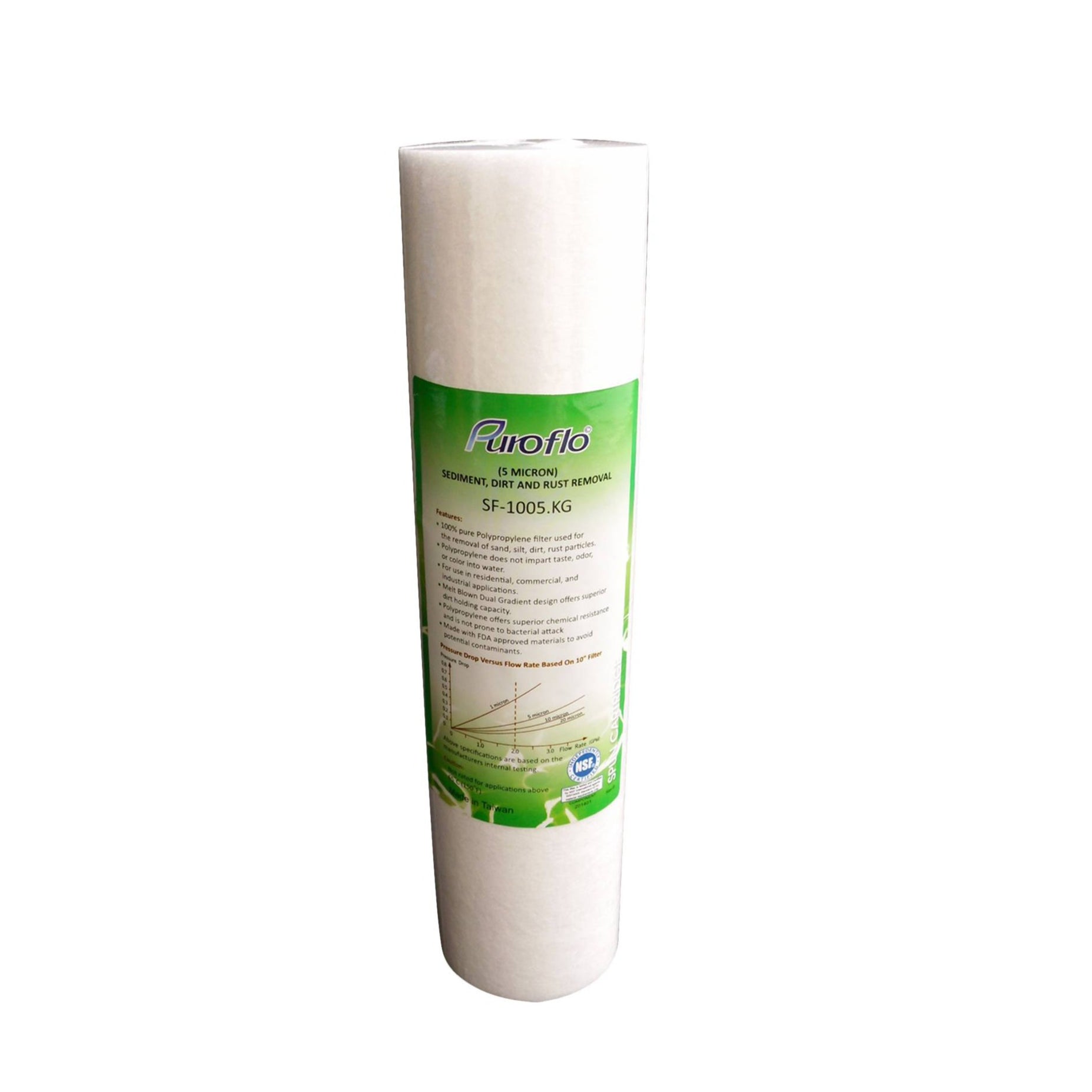 Buy Polyspun Sediment Filter Slim 10" | NatureZone Water