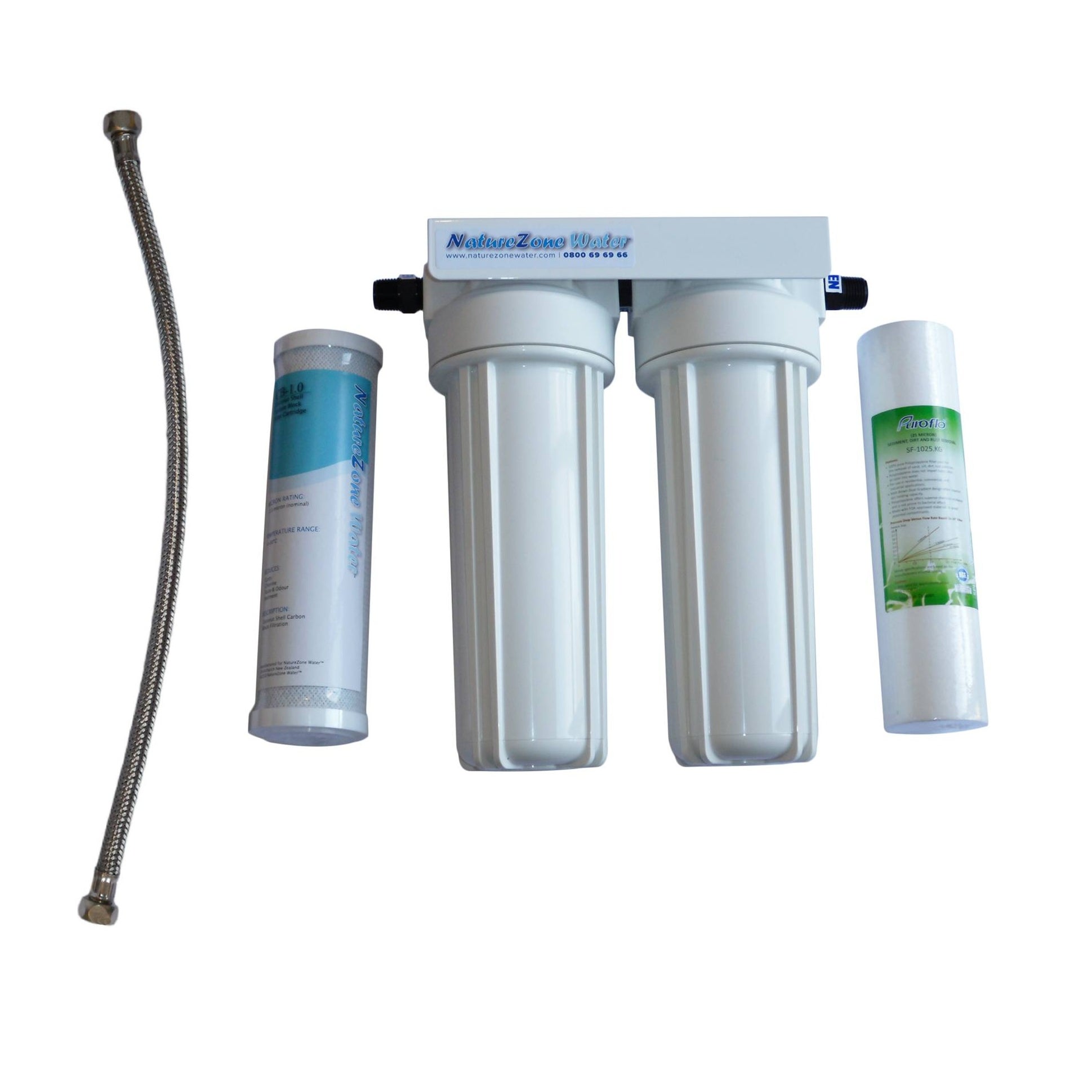 Shop Twin In Line Under Bench Filter | NatureZone Water NZ